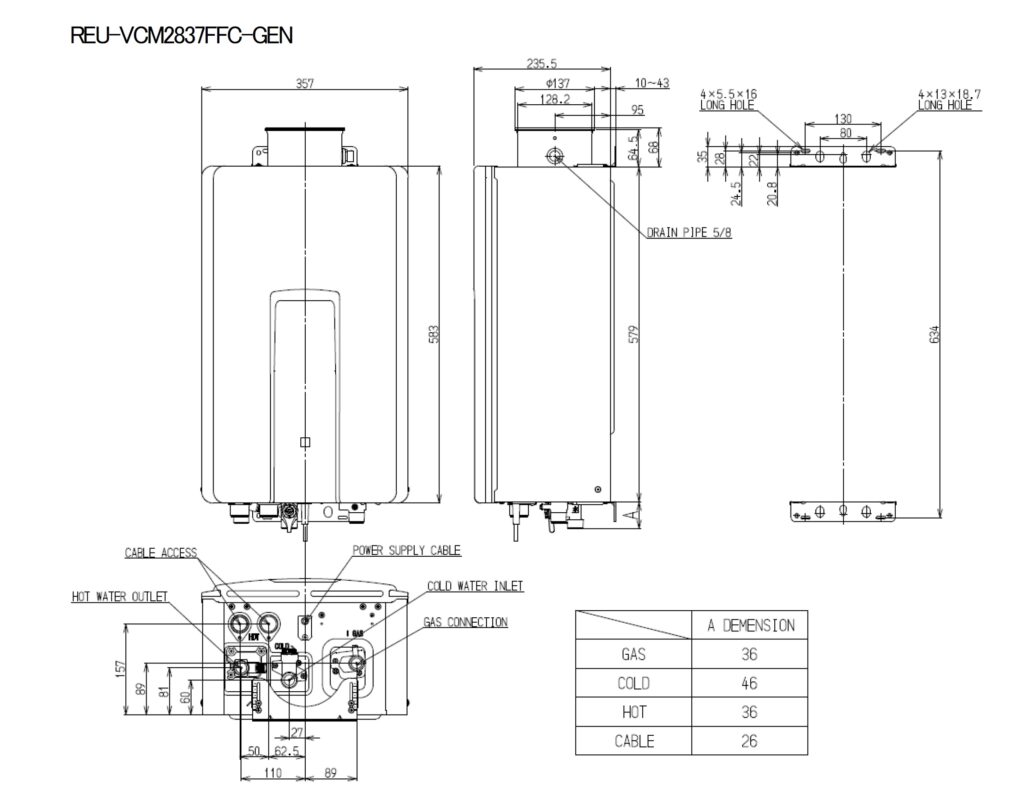 REU-VCM2837FFC-GEN - Rinnai Malaysia